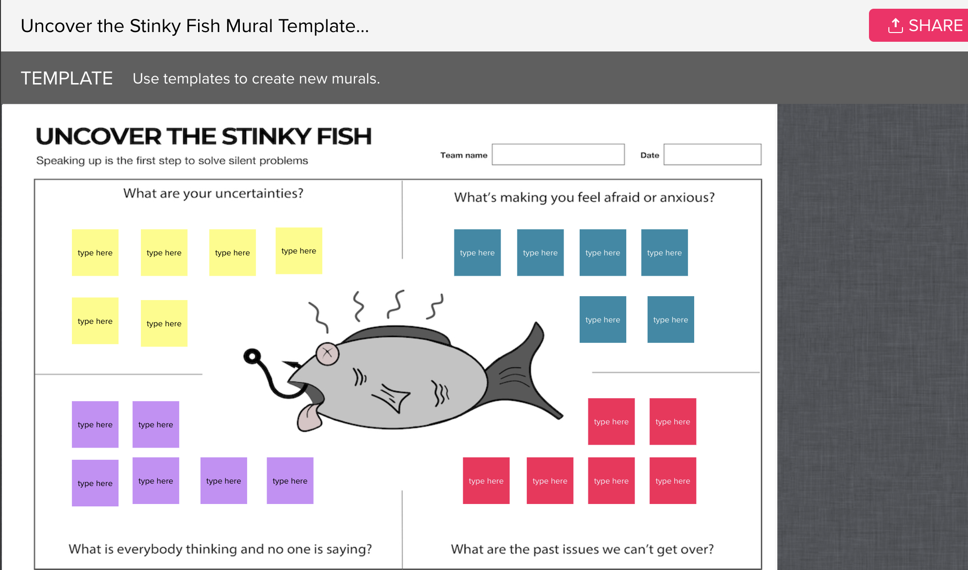 Uncover the Stinky Fish Canvas | By Gustavo Razzetti